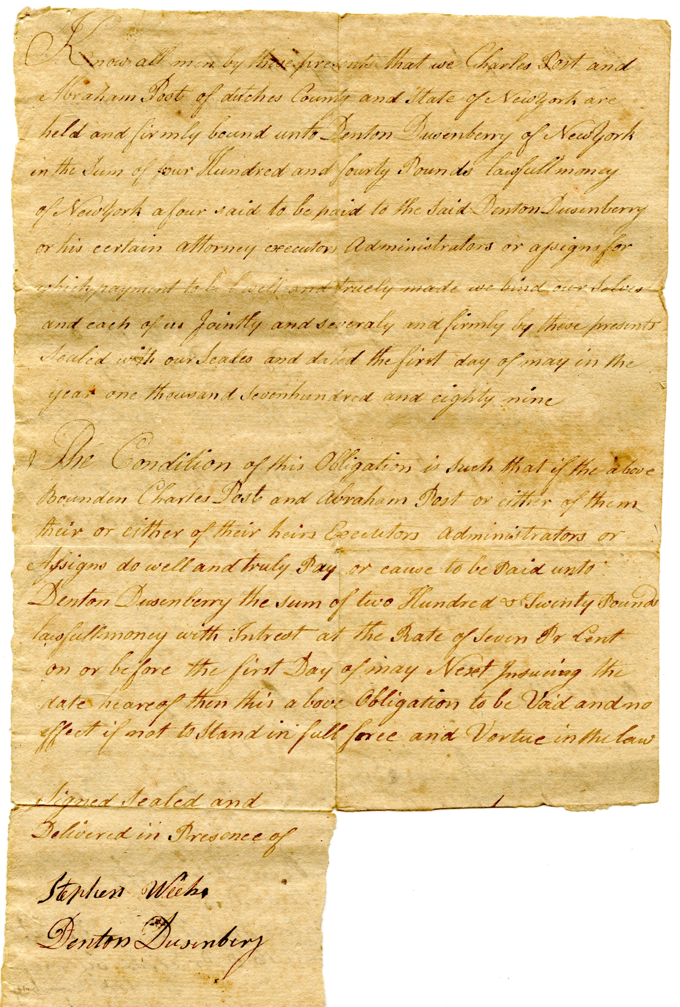 Documents Collection | Putnam Valley Historical Society