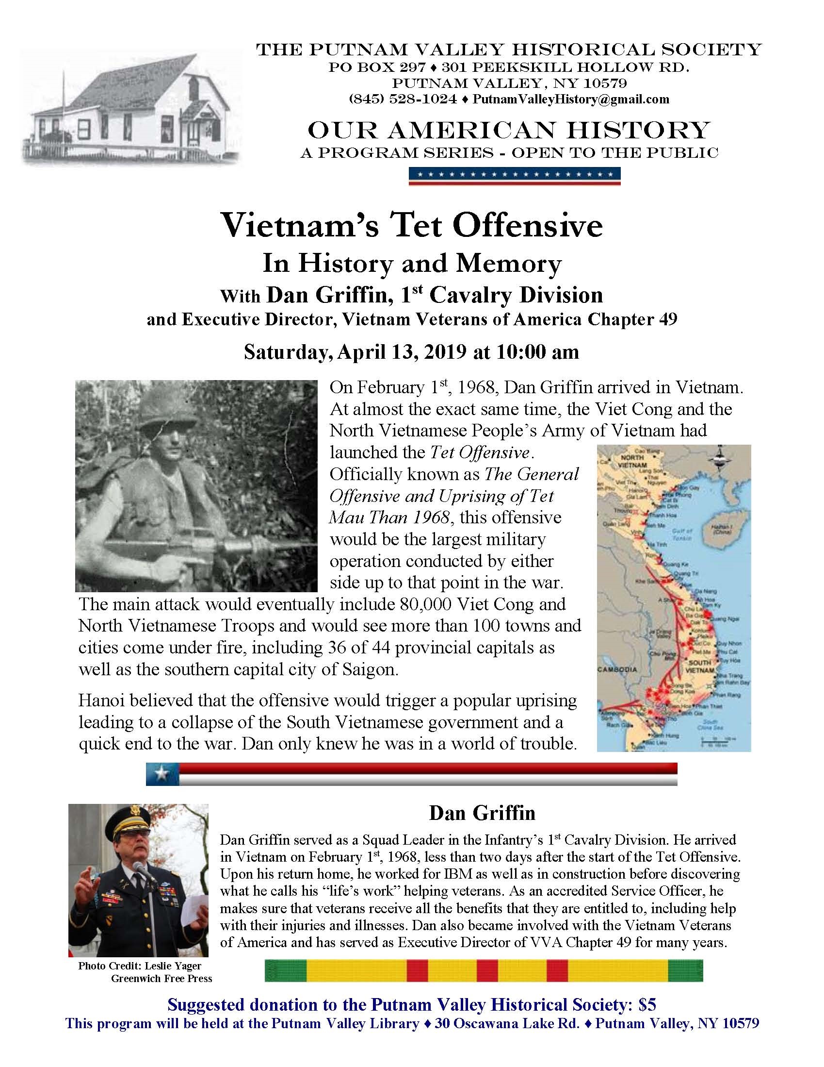 Tet Offensive | Putnam Valley Historical Society